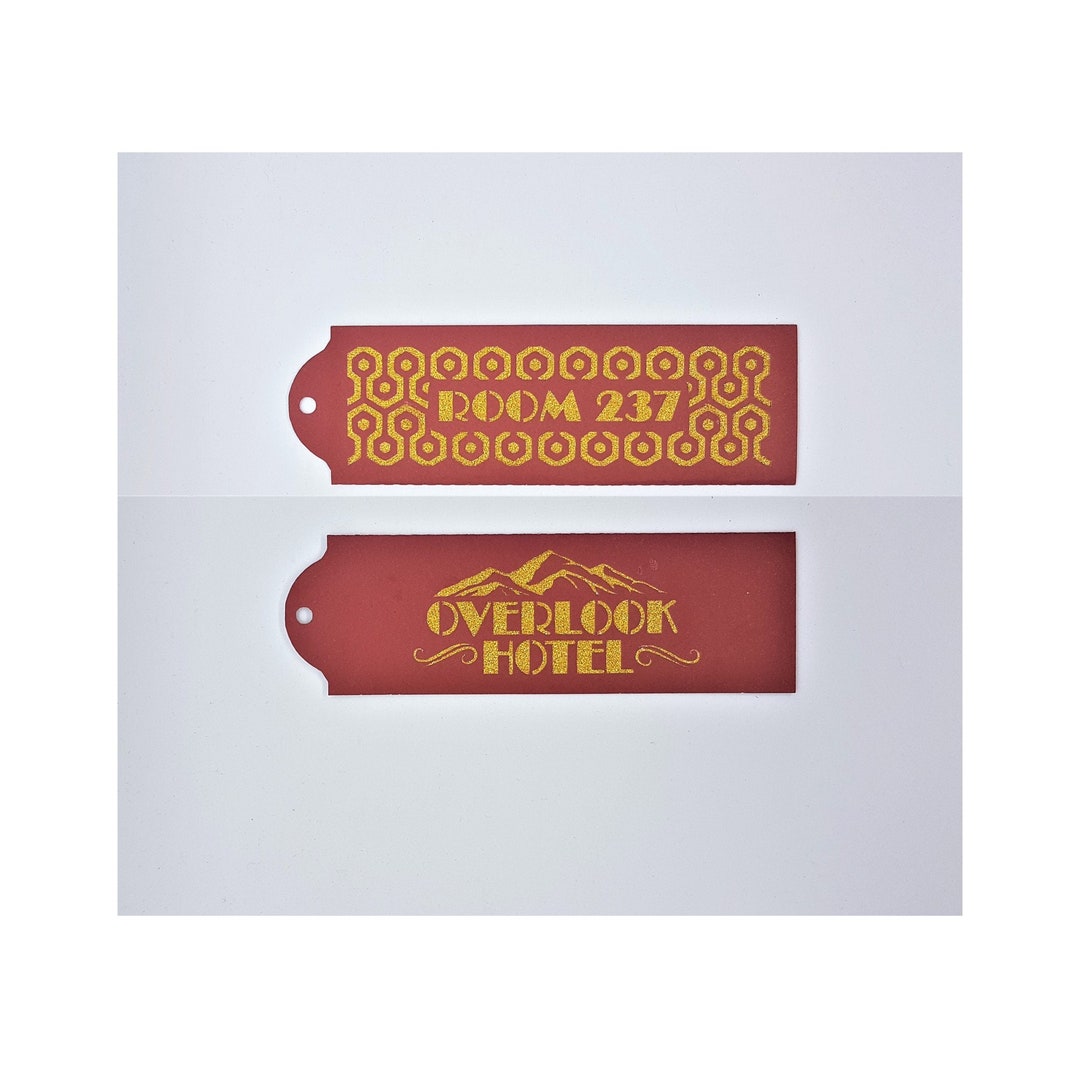 Overlook Hotel Bookmark Paper Cutting Template SVG PNG PDF Instant ...
