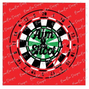 Darts Shadow Box SVG PDF PNG Paper Cutting Instant Download Template ...
