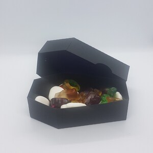 Halloween Treat Boxes 1 Coffin Paper Cutting Template SVG PNG PDF ...