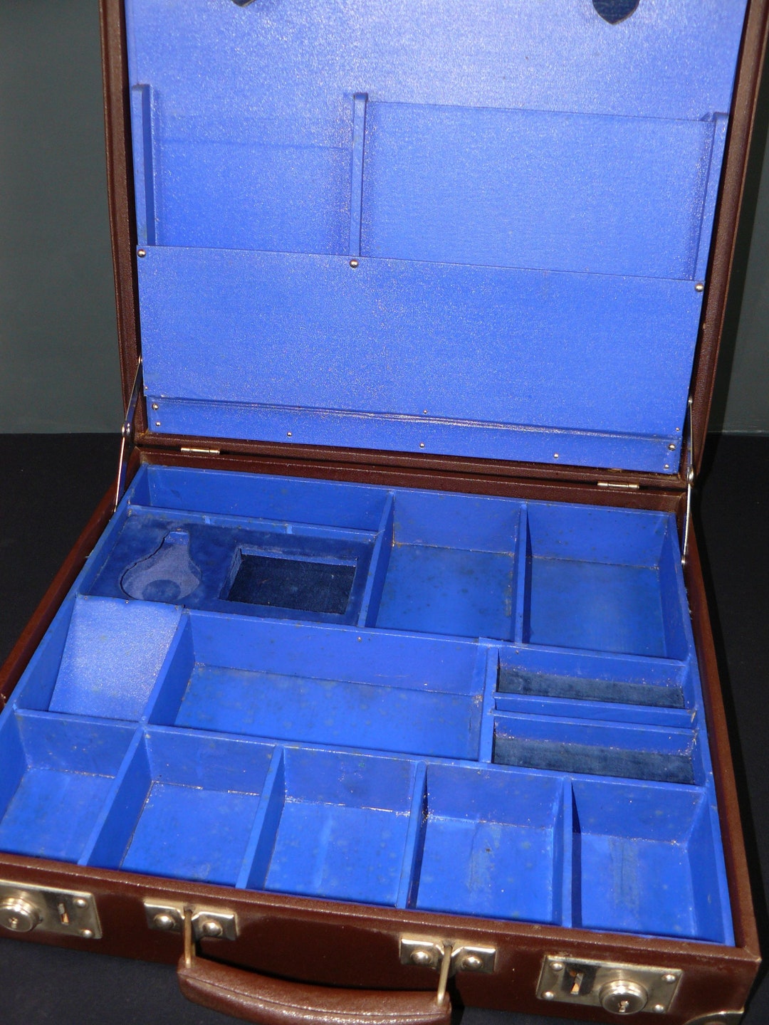 Vintage Sample Case Edge Protection Representative Case Brown 70s - Etsy