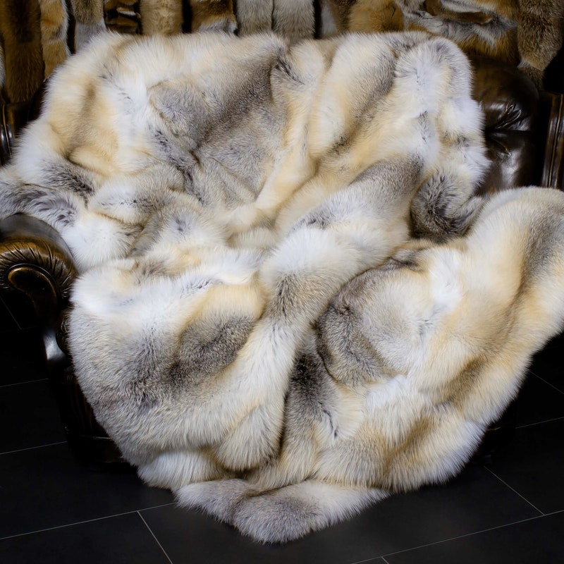 Real Furs Blanket - Etsy