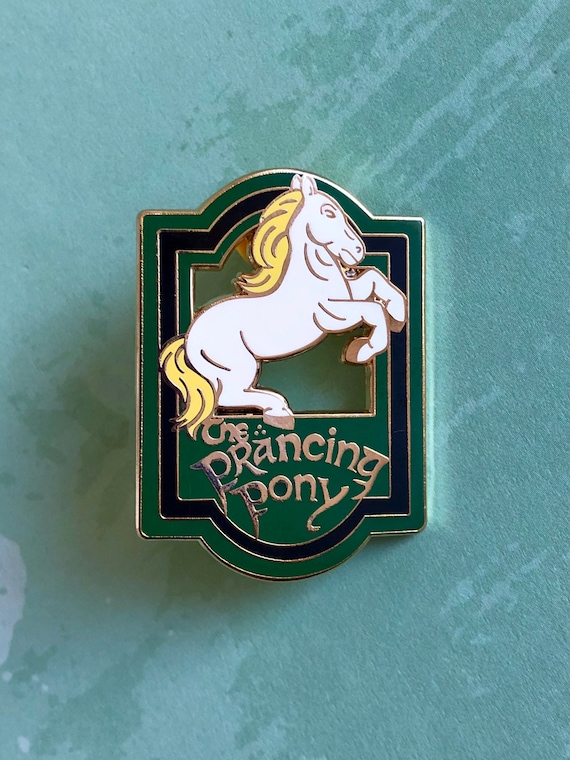 Prancing Pony Inn Sign Lord of the Rings Inspired Hard Enamel | Etsy