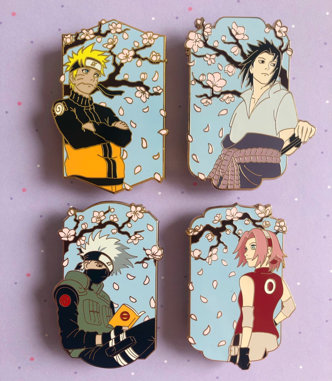 Springtime Ninja Large Hard Enamel Pins - Etsy