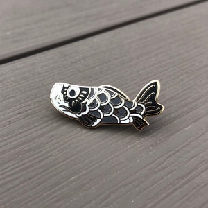 Koinobori Japanese Koi Fish Hard Enamel Pin - Etsy