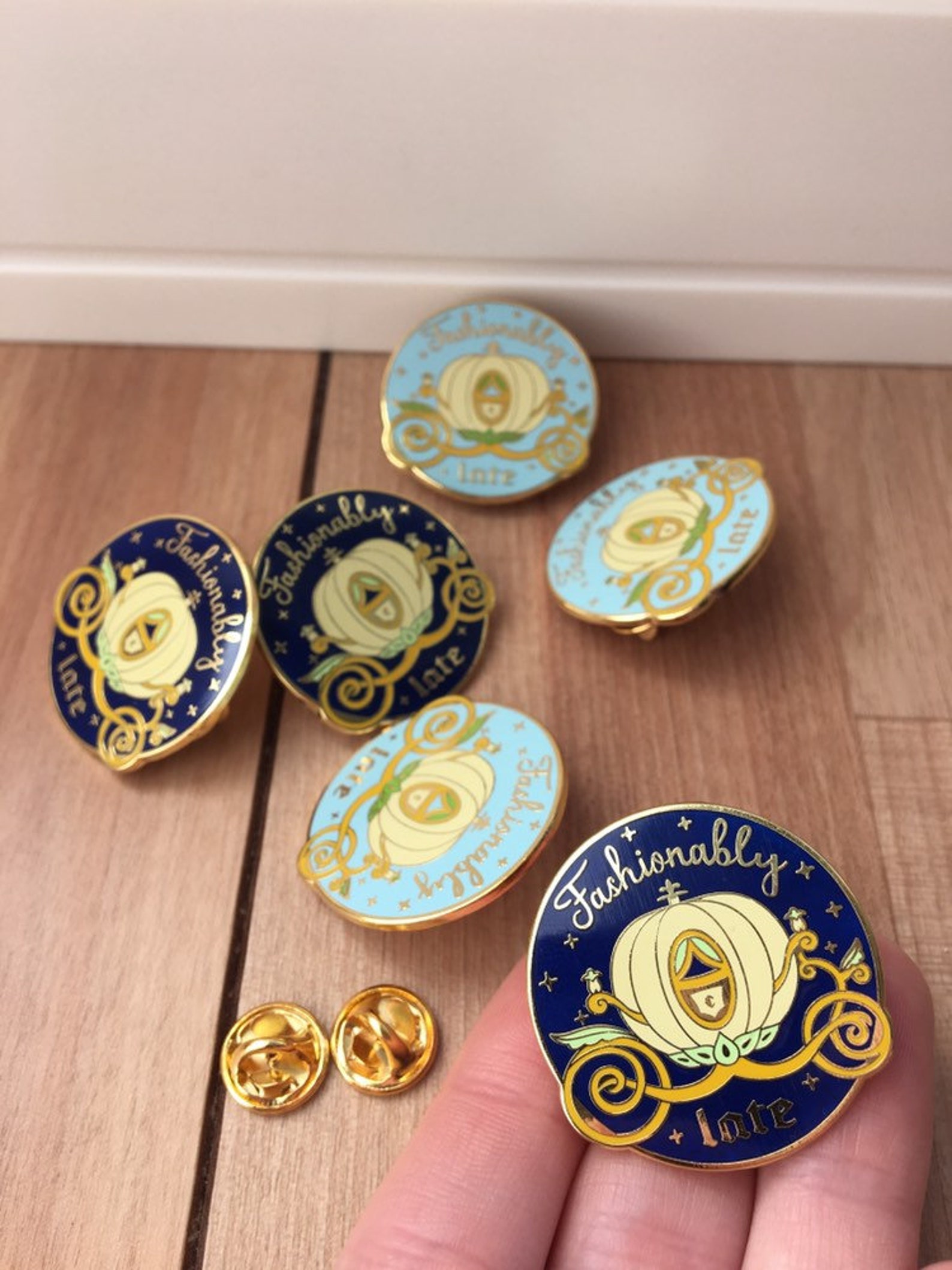 SECONDS SALE: Disney Cinderella Inspired Hard Enamel Pin - Etsy