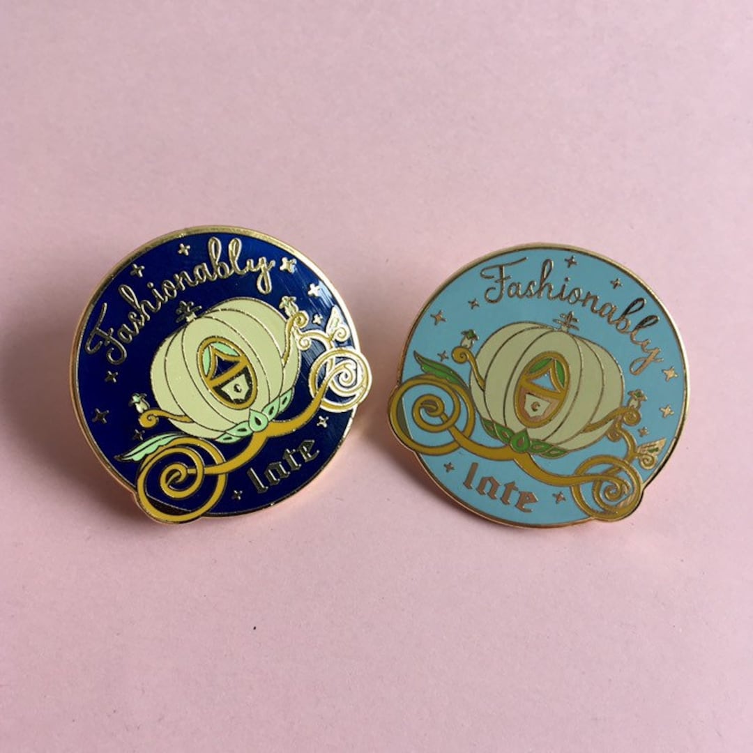 SECONDS SALE: Disney Cinderella Inspired Hard Enamel Pin - Etsy