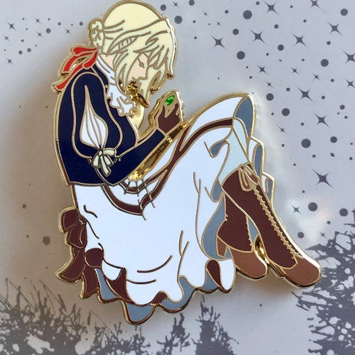 Violet Pin Brooch - Etsy