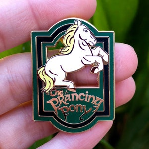 Prancing Pony Inn Sign Lord of the Rings Inspired Hard Enamel Pin - Etsy