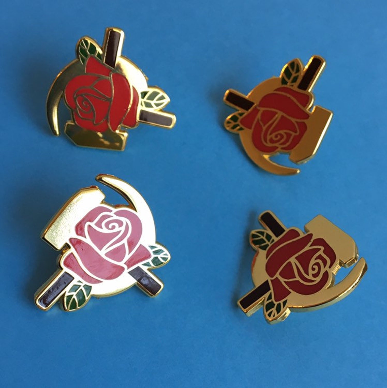 Democratic Socialist Party Hard Enamel Pin - Etsy Canada