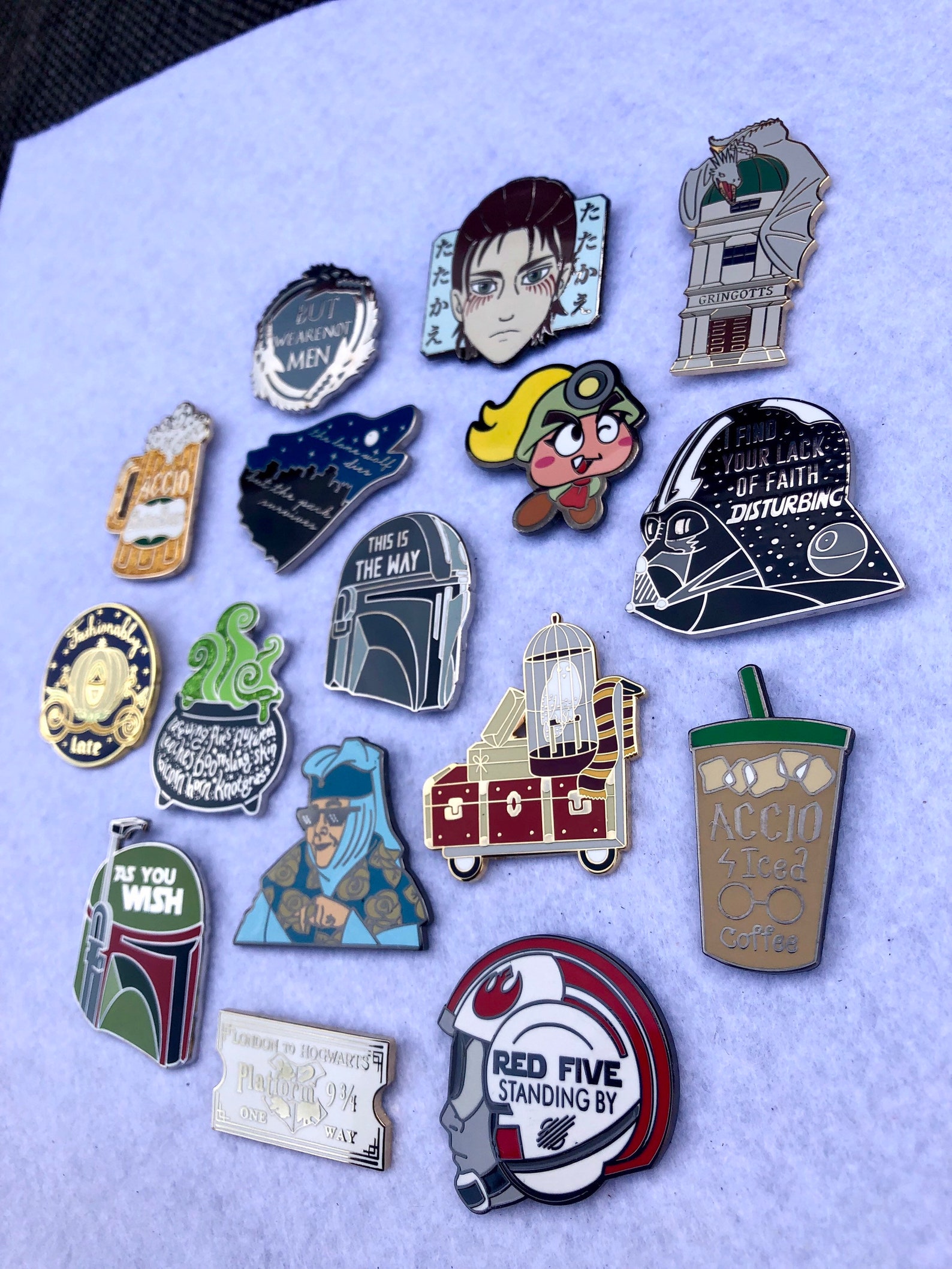 SECONDS SALE: Random Seconds Enamel Pins - Etsy