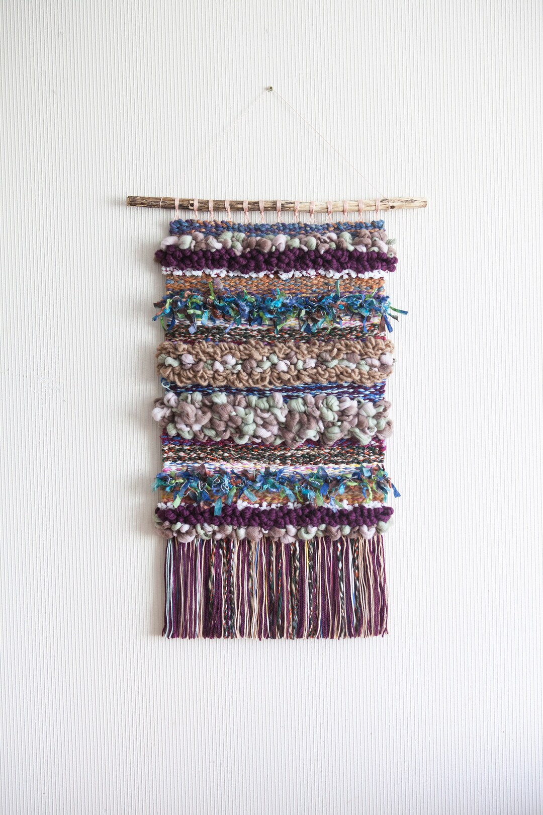 Woven Wall Hanging Tapestry Weaving Wall Art Decor Modern - Etsy UK