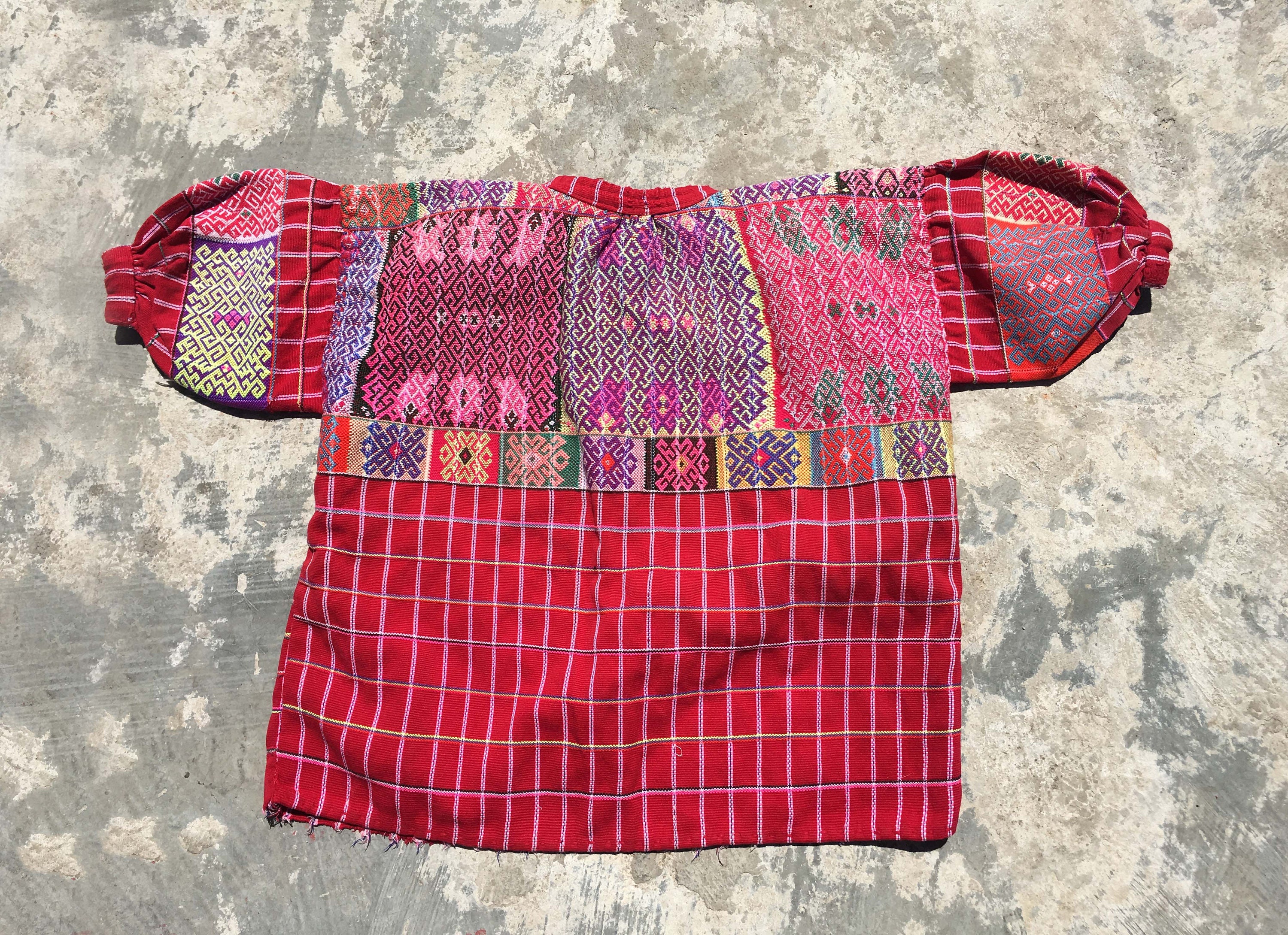 Vintage / 80's / Traditional Huipil / Guatemala - Etsy