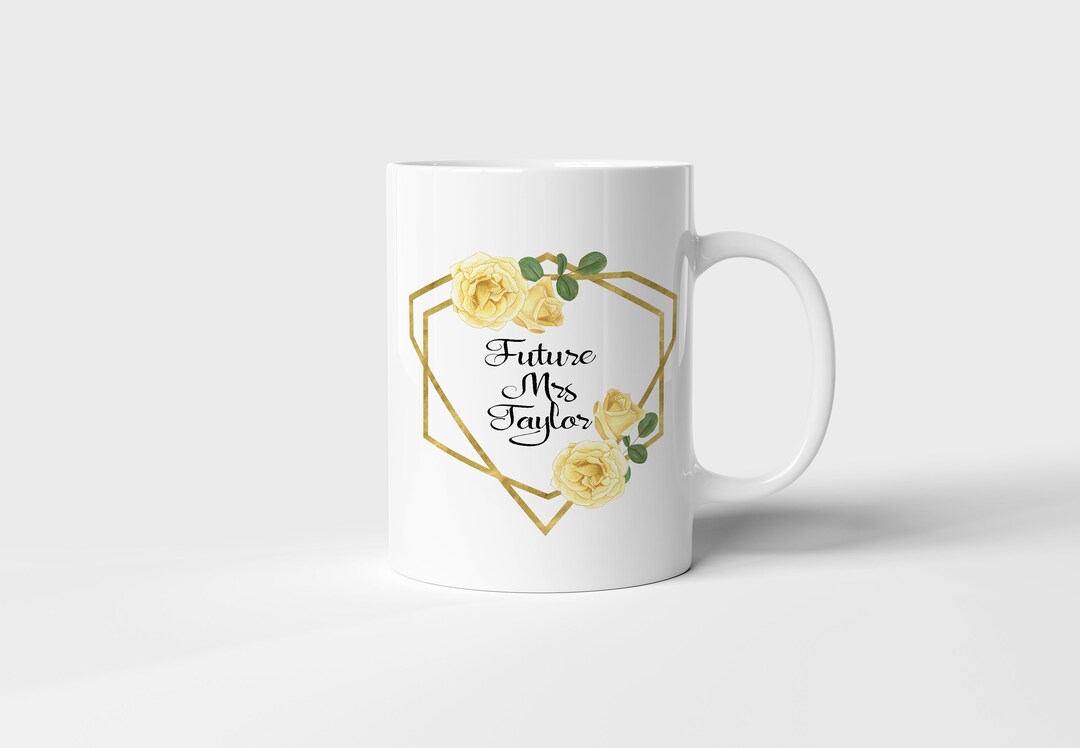 Future Mrs Mug, Personalised Mug, Engagement Gift, Wedding Planning Mug ...