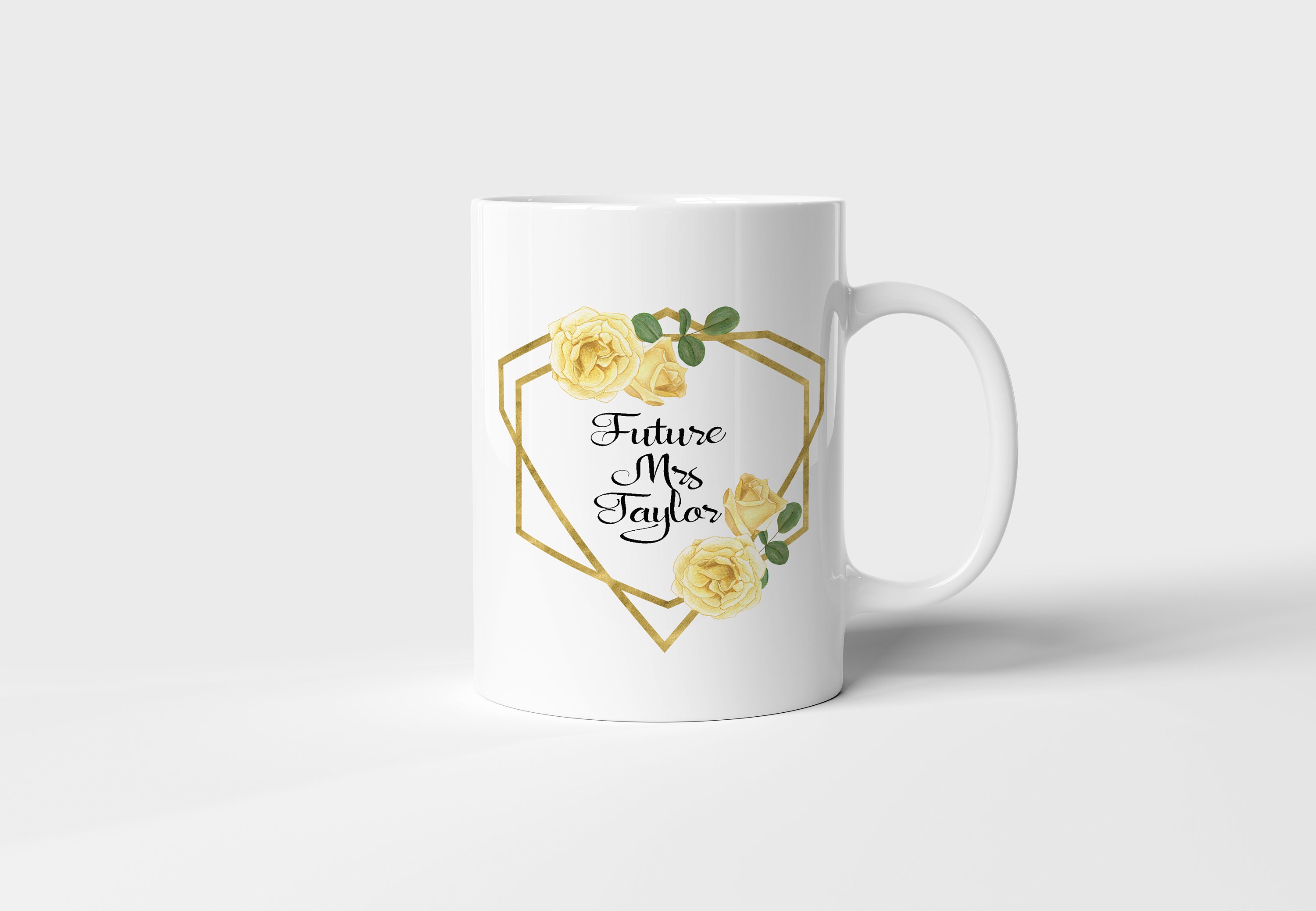 Future Mrs mug personalised mug engagement gift wedding | Etsy