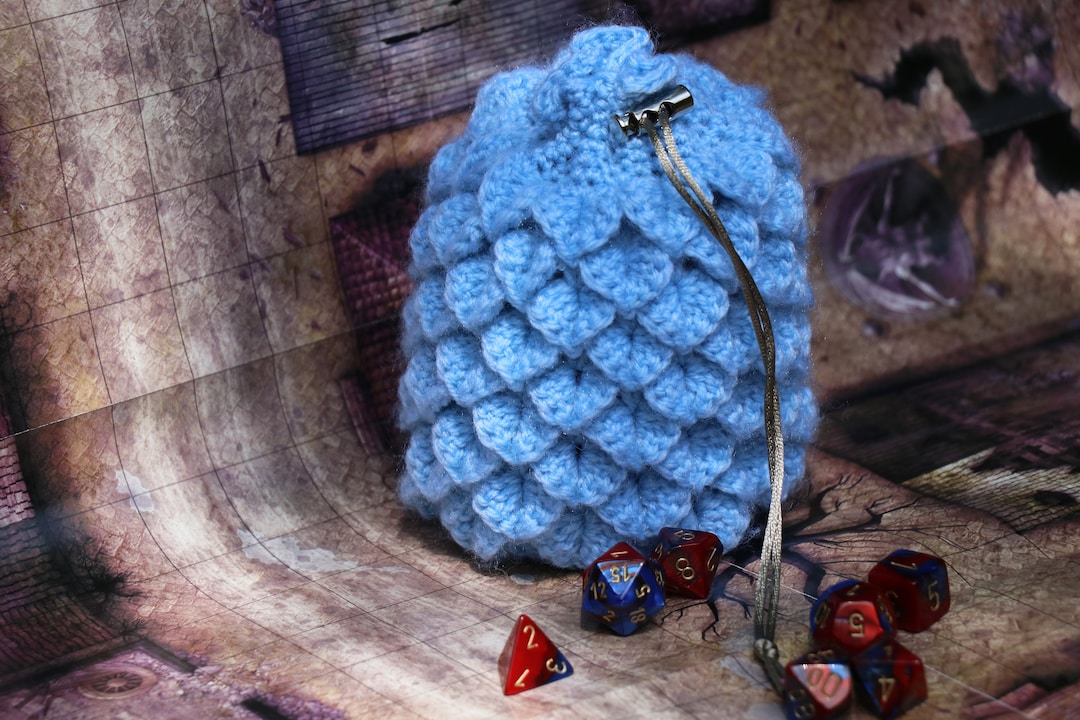 Plesiosaurus Dnd Inspired Dice Bag - Etsy