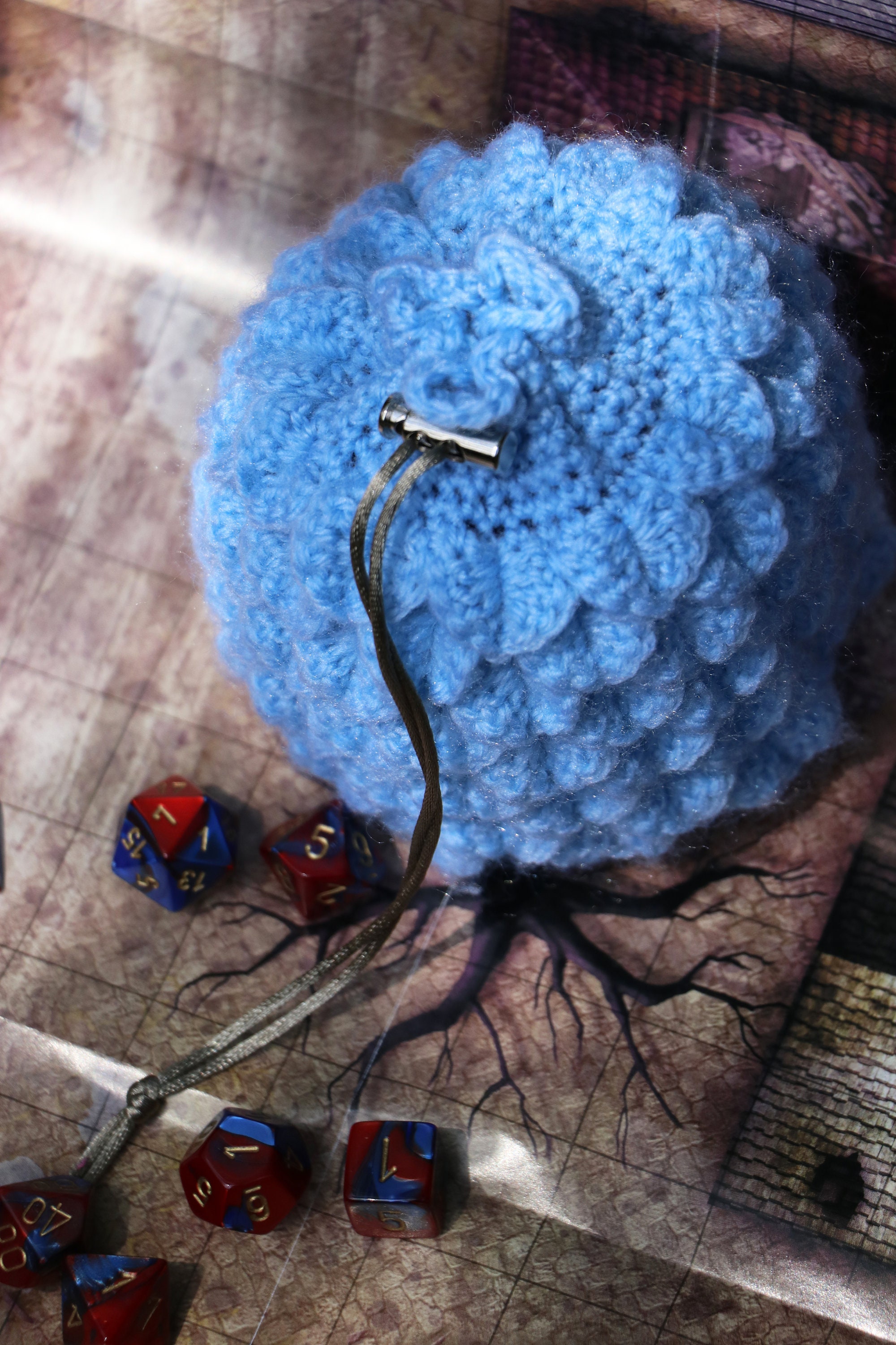 Plesiosaurus Dnd Inspired Dice Bag - Etsy