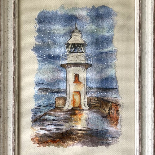 Lighthouse Cross Stitch Pattern Sea Cross Stitch Pattern | Etsy