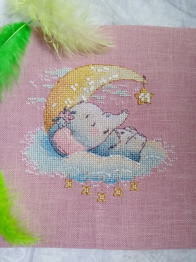 Set of 4 Nursery Cross Stitch Pattern Pdf Newborn Girl Boy - Etsy