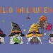 Halloween Gnome Bookmark Cross Stitch Pattern Pdf Fall - Etsy