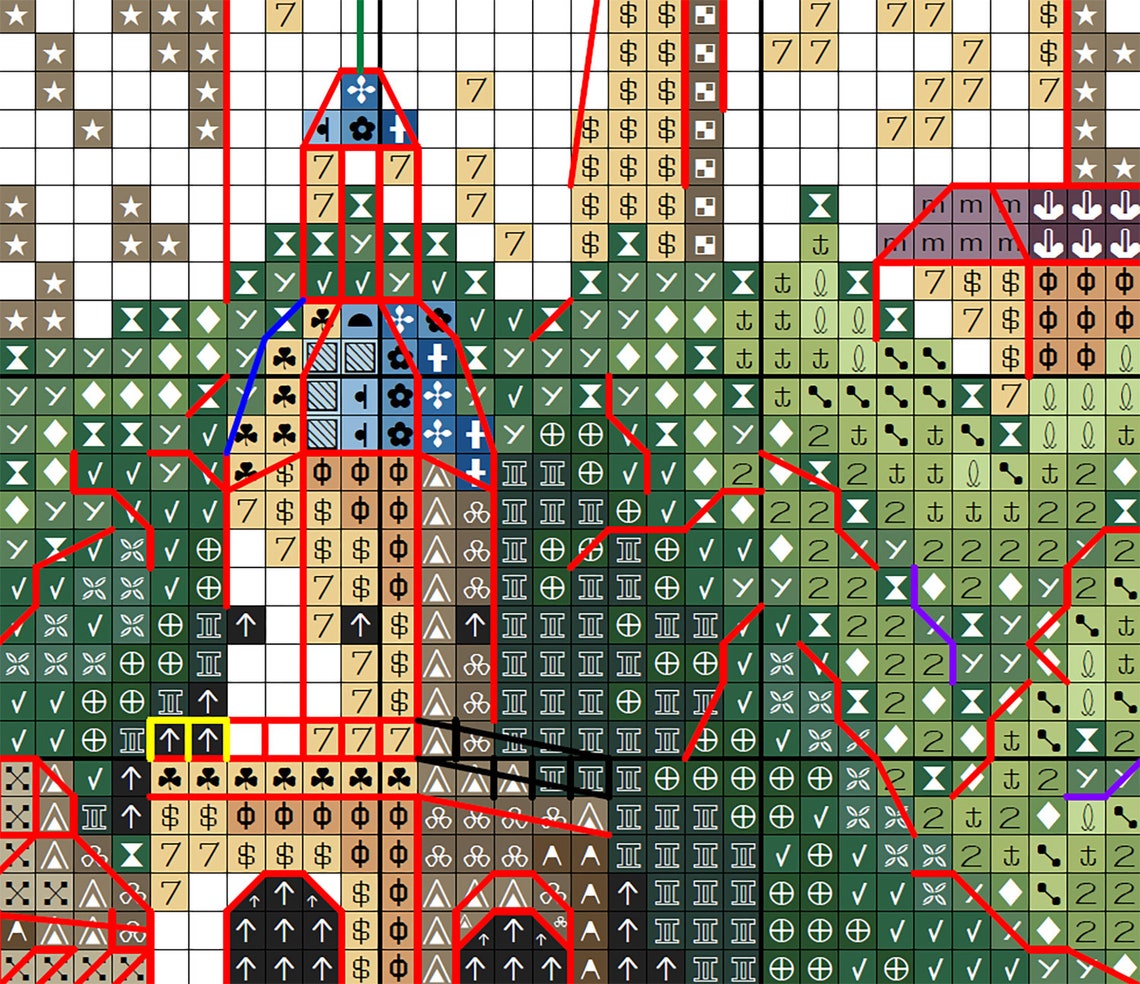 Austria Cross Stitch Pattern Pdf Ancient Europe Castle | Etsy