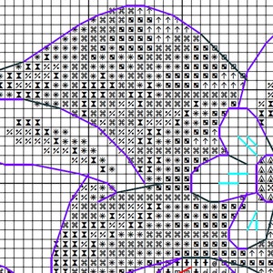 Easter Gnome Cross Stitch Pattern Pdf Colorful Funny Bunny Kid ...