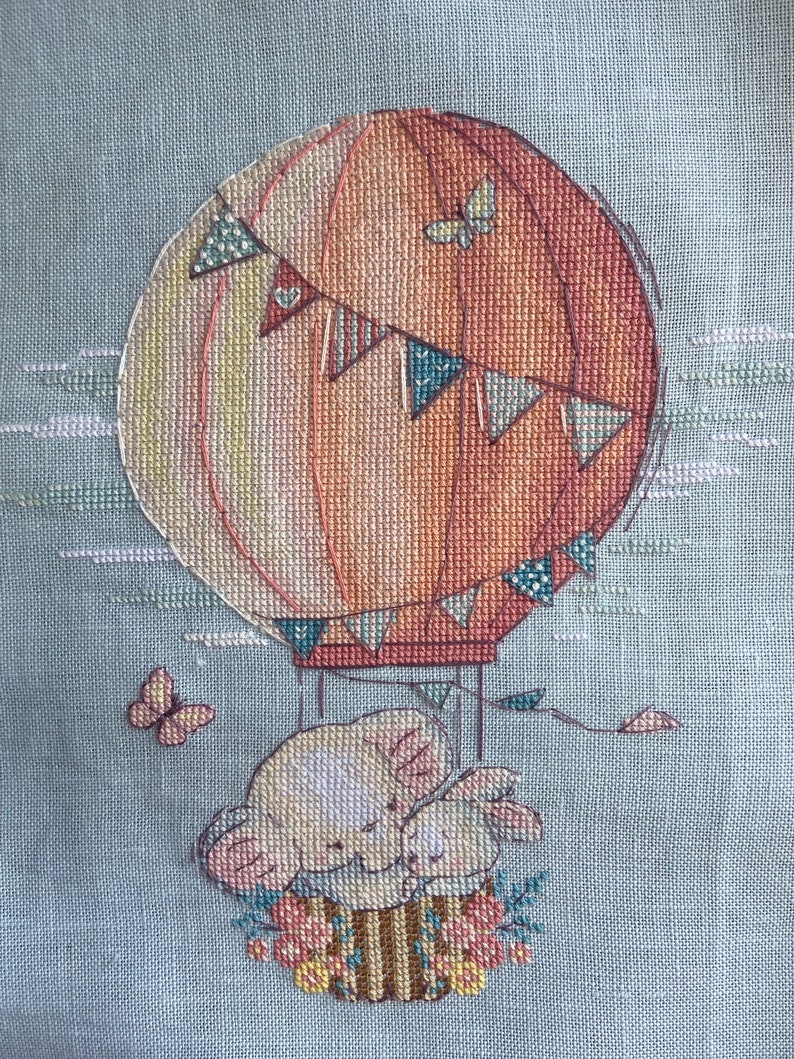 Set of 4 Nursery Cross Stitch Pattern Pdf Newborn Girl Boy - Etsy