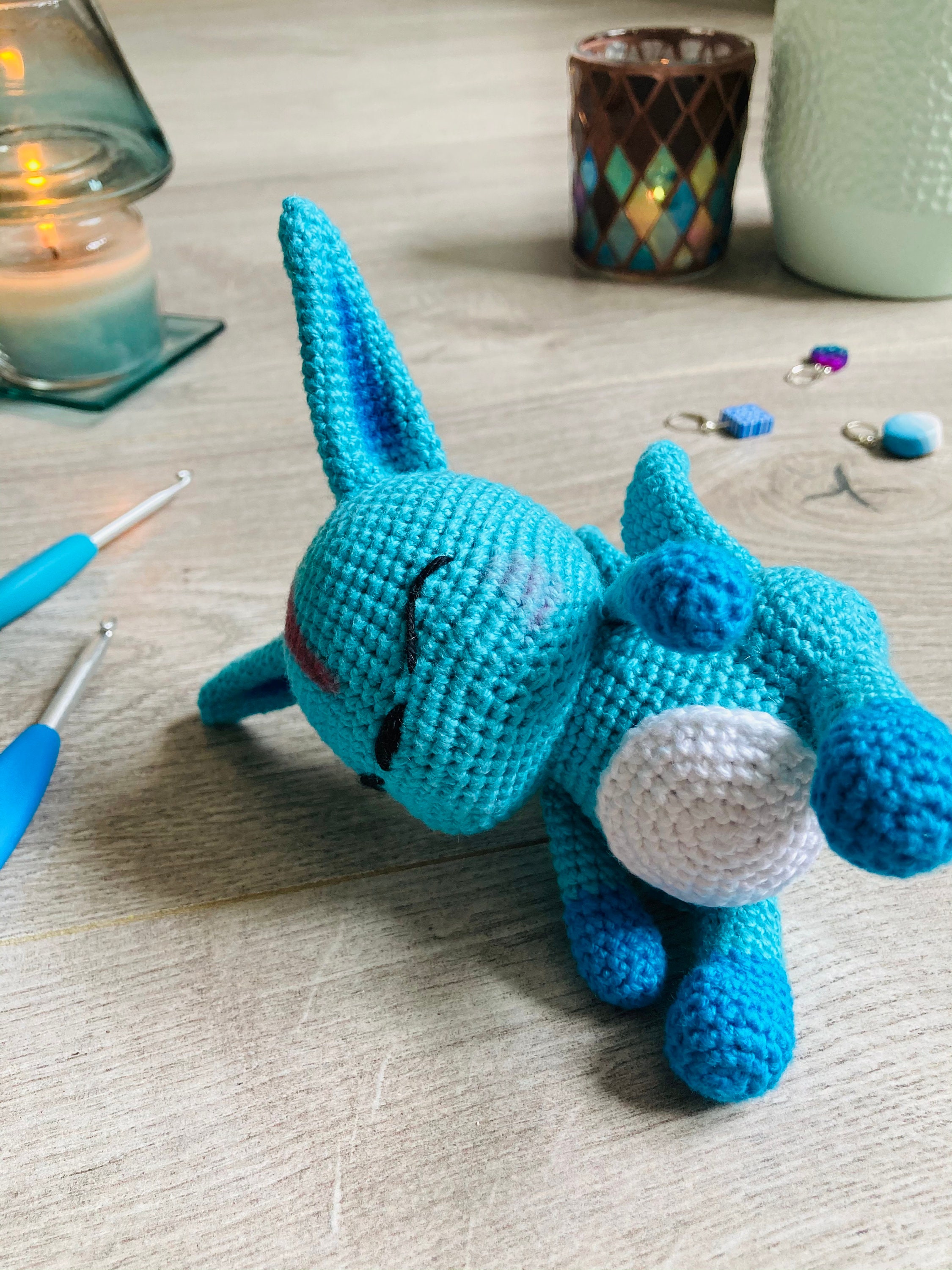Kawaii Carbuncle Amigurumi Final Fantasy Plush - Etsy