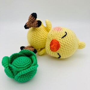 Chubby Chocobo Amigurumi Crochet Pattern. Digital PDF - Etsy