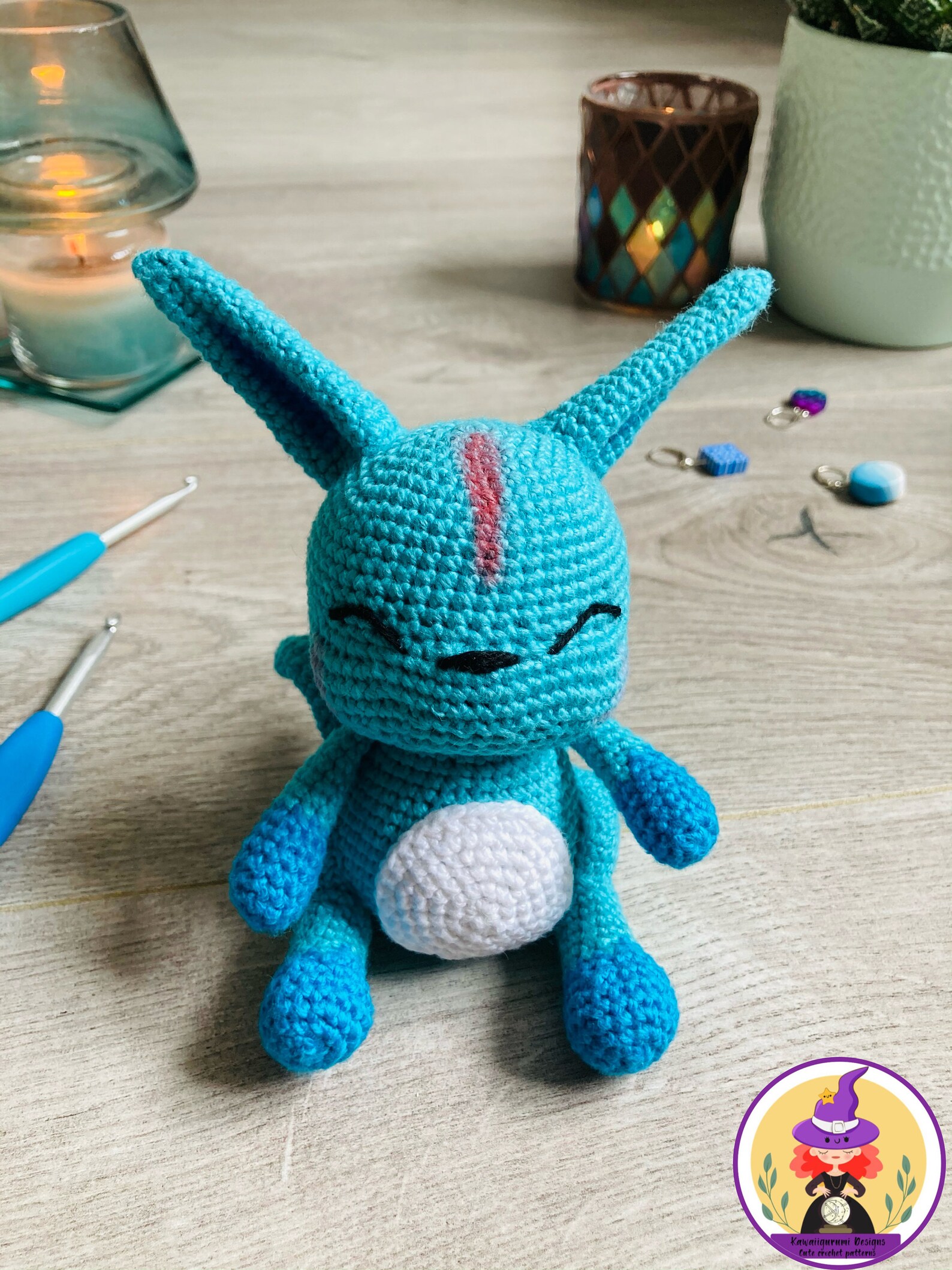 Mr Emerald Carbuncle Amigurumi Crochet Pattern. Digital PDF. - Etsy
