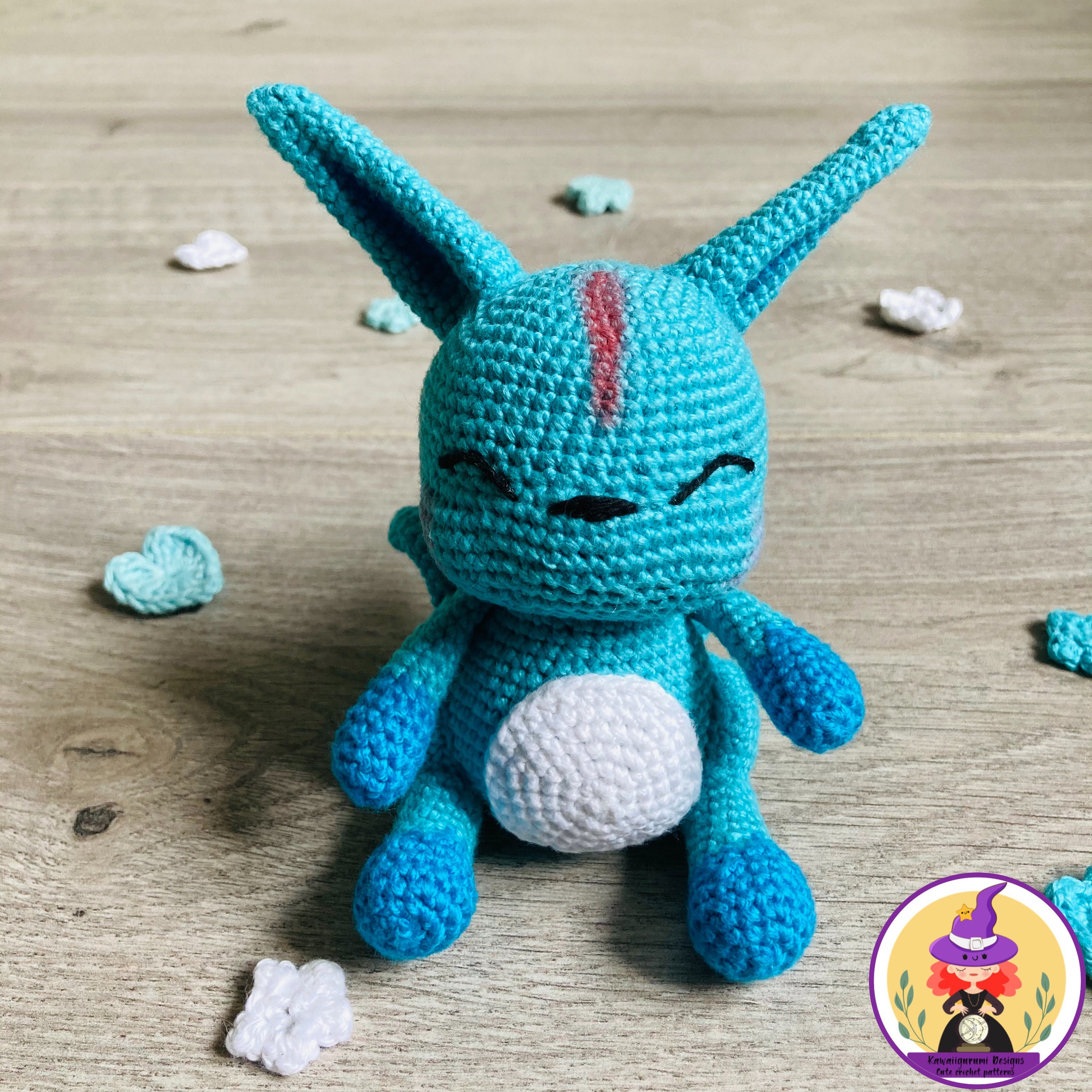 Mr Emerald Carbuncle Amigurumi Crochet Pattern. Digital PDF. | Etsy