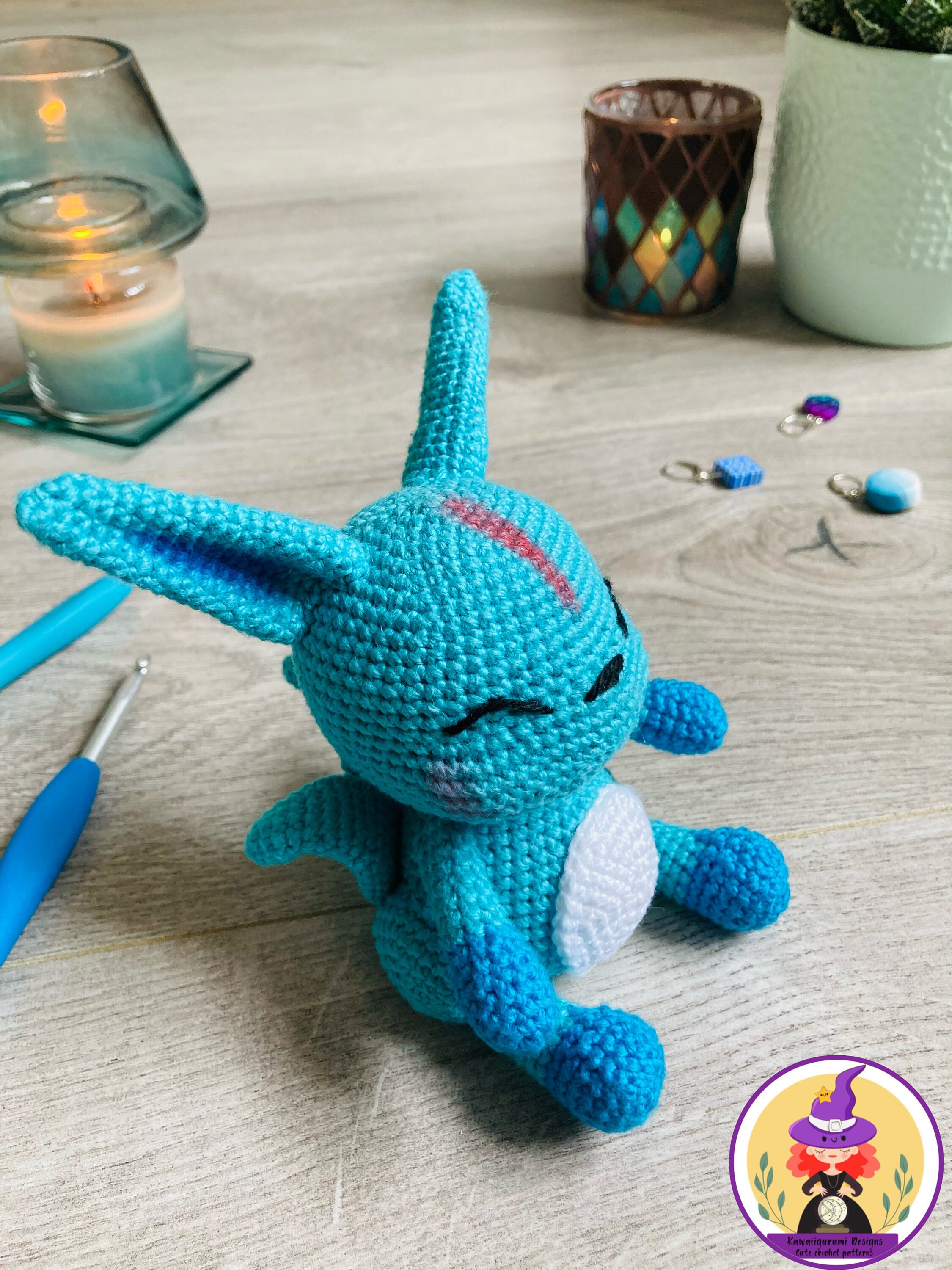 Mr Emerald Carbuncle Amigurumi Crochet Pattern. Digital PDF. | Etsy