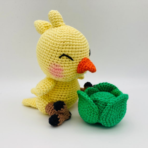 Chubby Chocobo Amigurumi Crochet Pattern. Digital PDF | Etsy