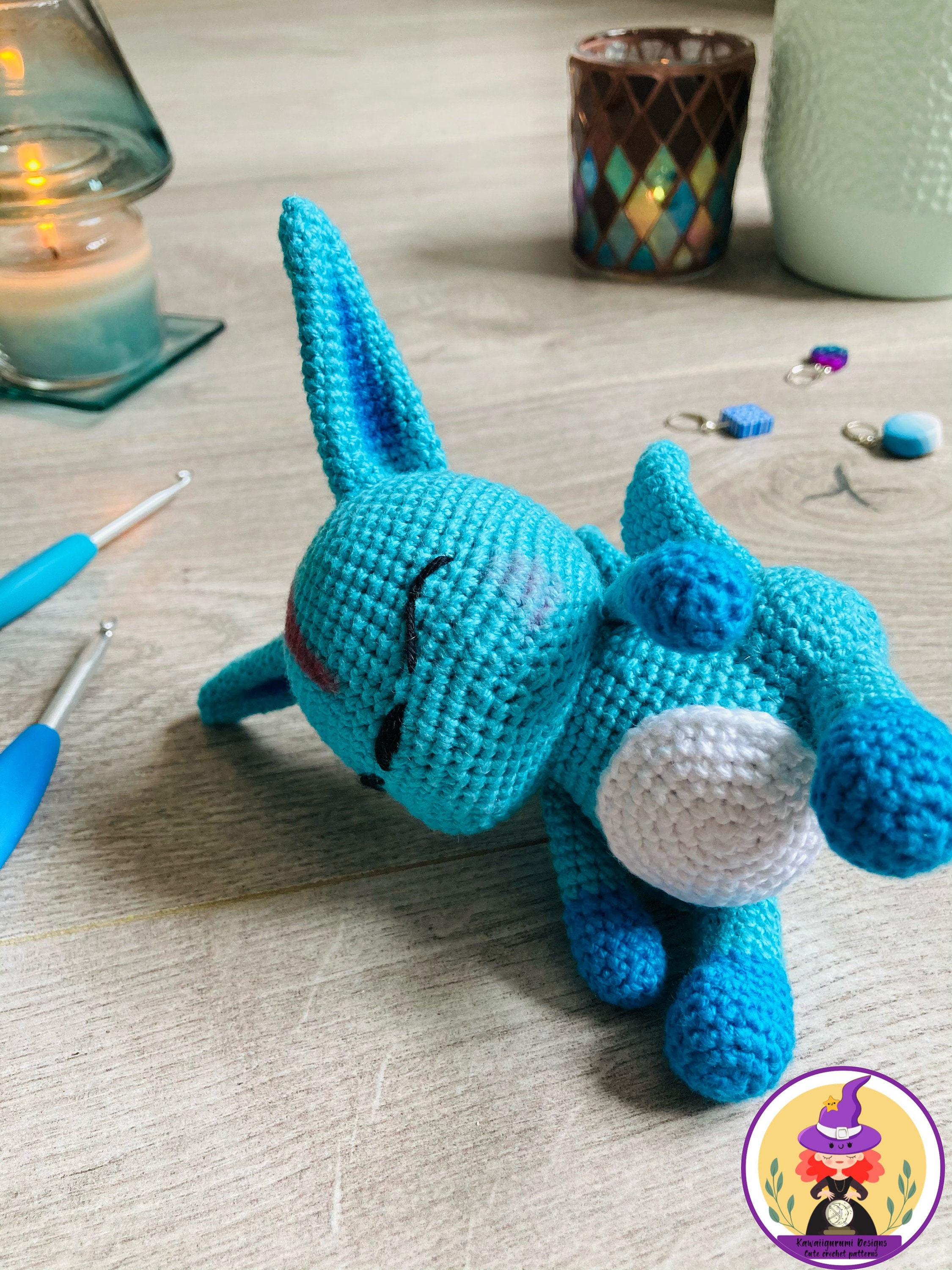 Mr Emerald Carbuncle Amigurumi Crochet Pattern. Digital PDF. | Etsy
