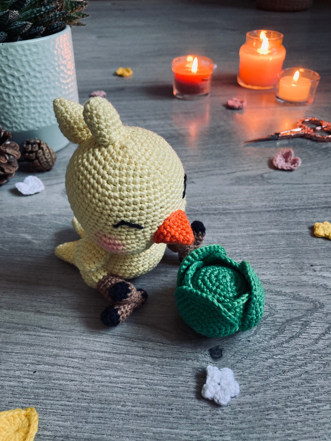Chubby Chocobo Amigurumi Crochet Pattern. Digital PDF - Etsy