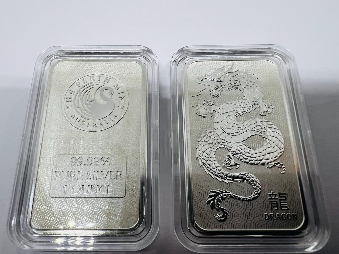1 Oz 999.9 Pure Silver Ingot - Etsy Australia