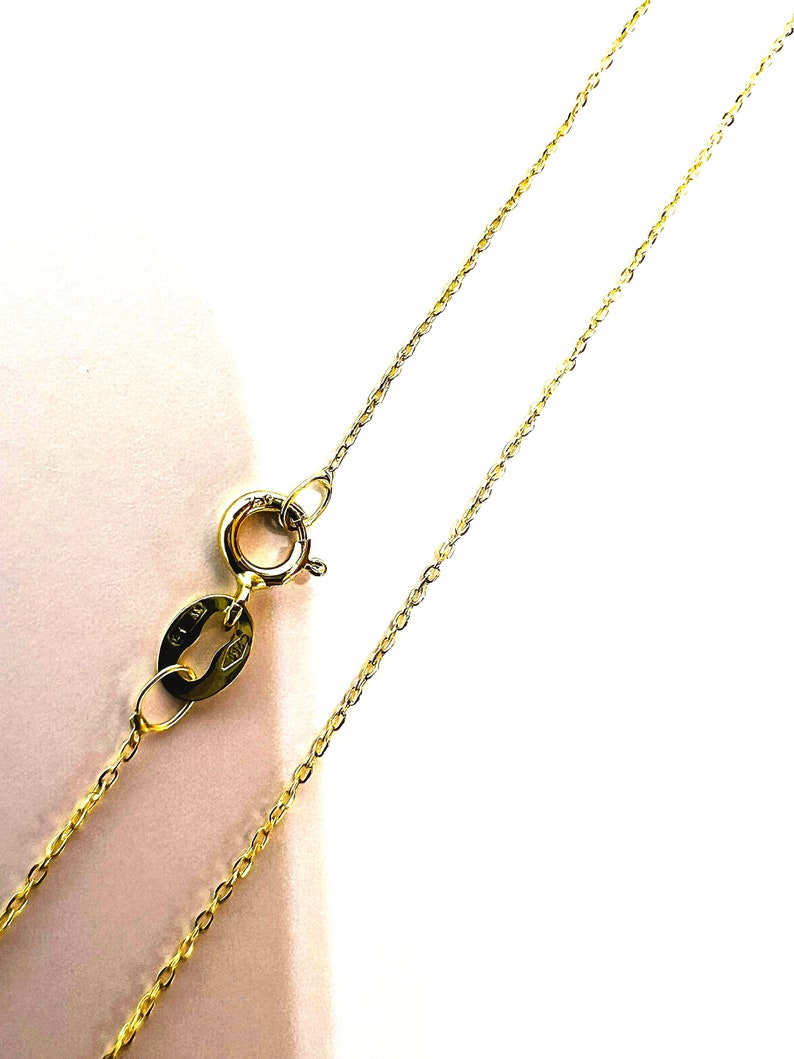 Top Deal: 1/2 Gram Solid 18k Yellow Gold Chain - Etsy