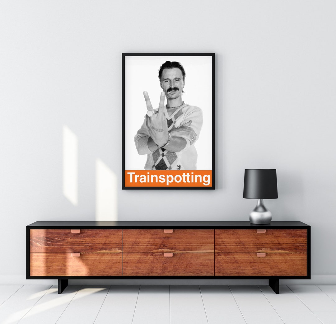 BEGBIE - Trainspotting - Cult Movie Poster - Featuring Mad Bad BEGBIE ...