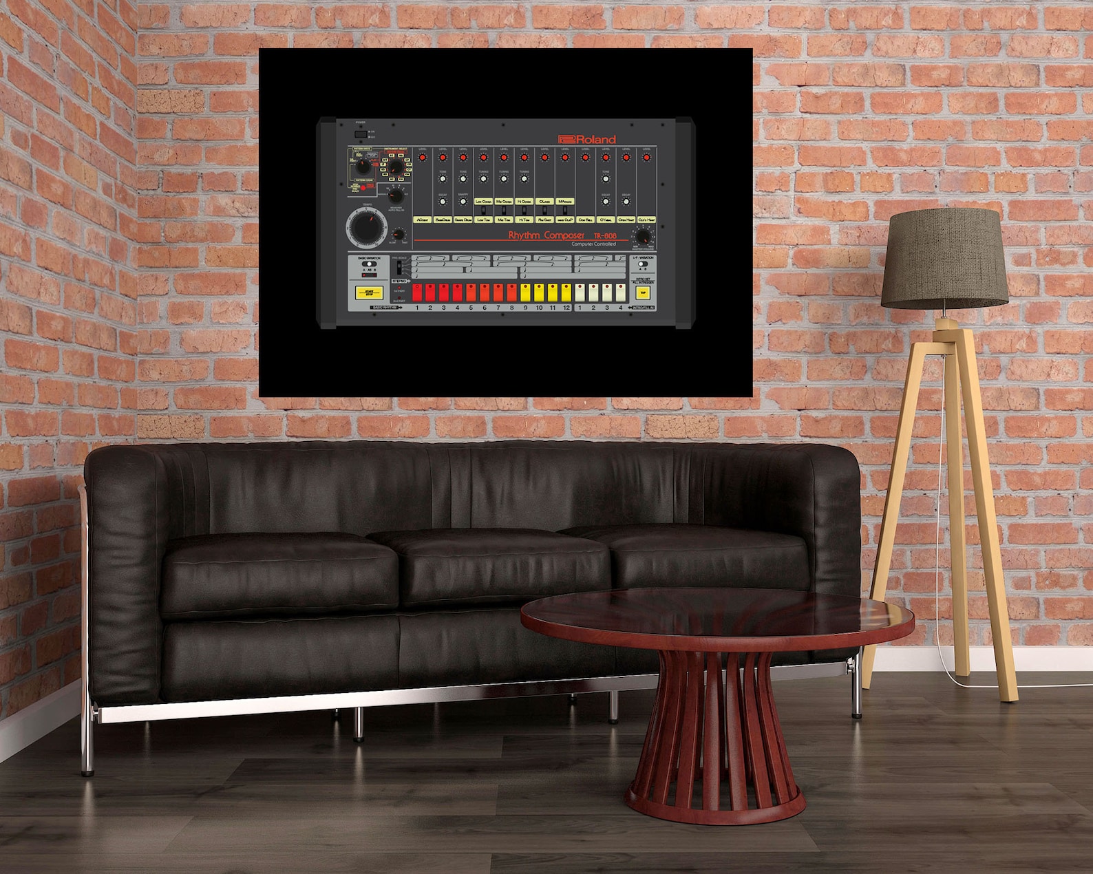 Iconic ROLAND TR808 Rhythm Composer Poster Print in Sizes A4 A0 - Etsy