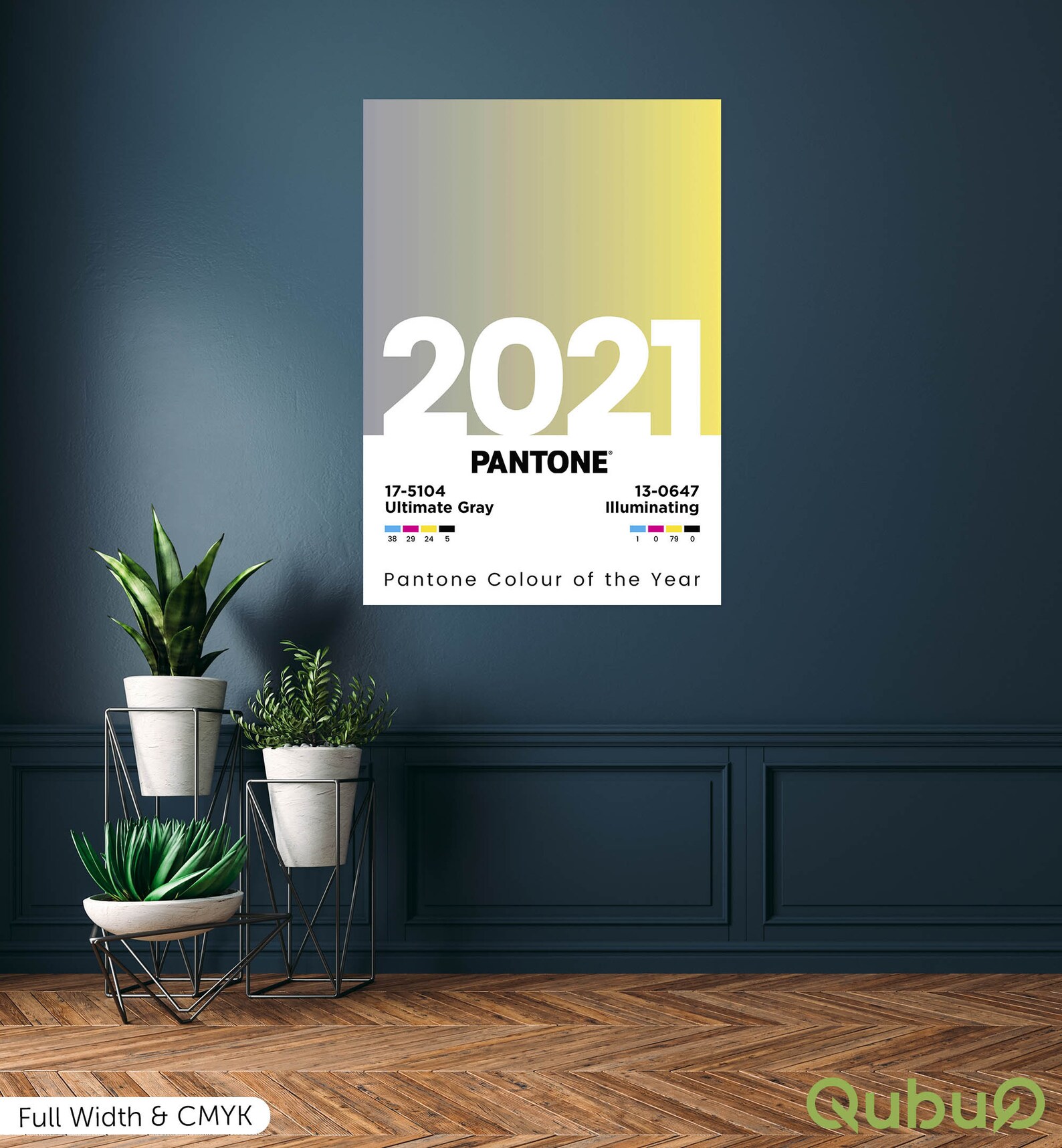 2021 Pantone® colours of the Year 17-5104 ULTIMATE GRAY | Etsy