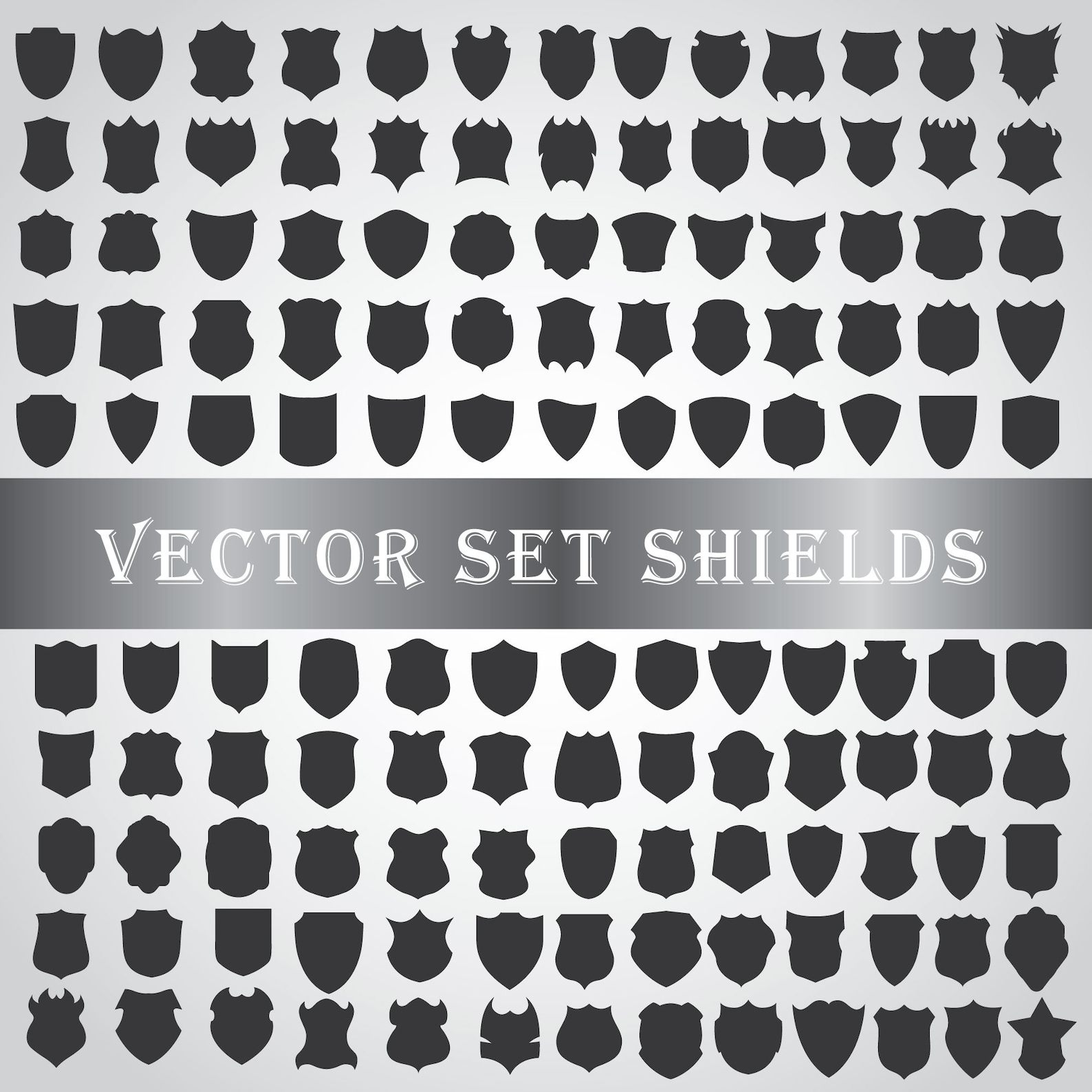 Shield SVG, Badge Svg, Shield Cricut DXF, Shield Silhouette, Vector ...