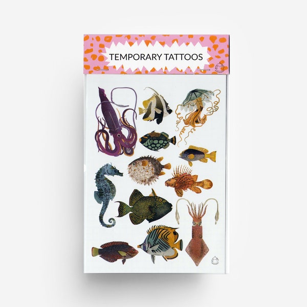 Fish Tattoo - Etsy
