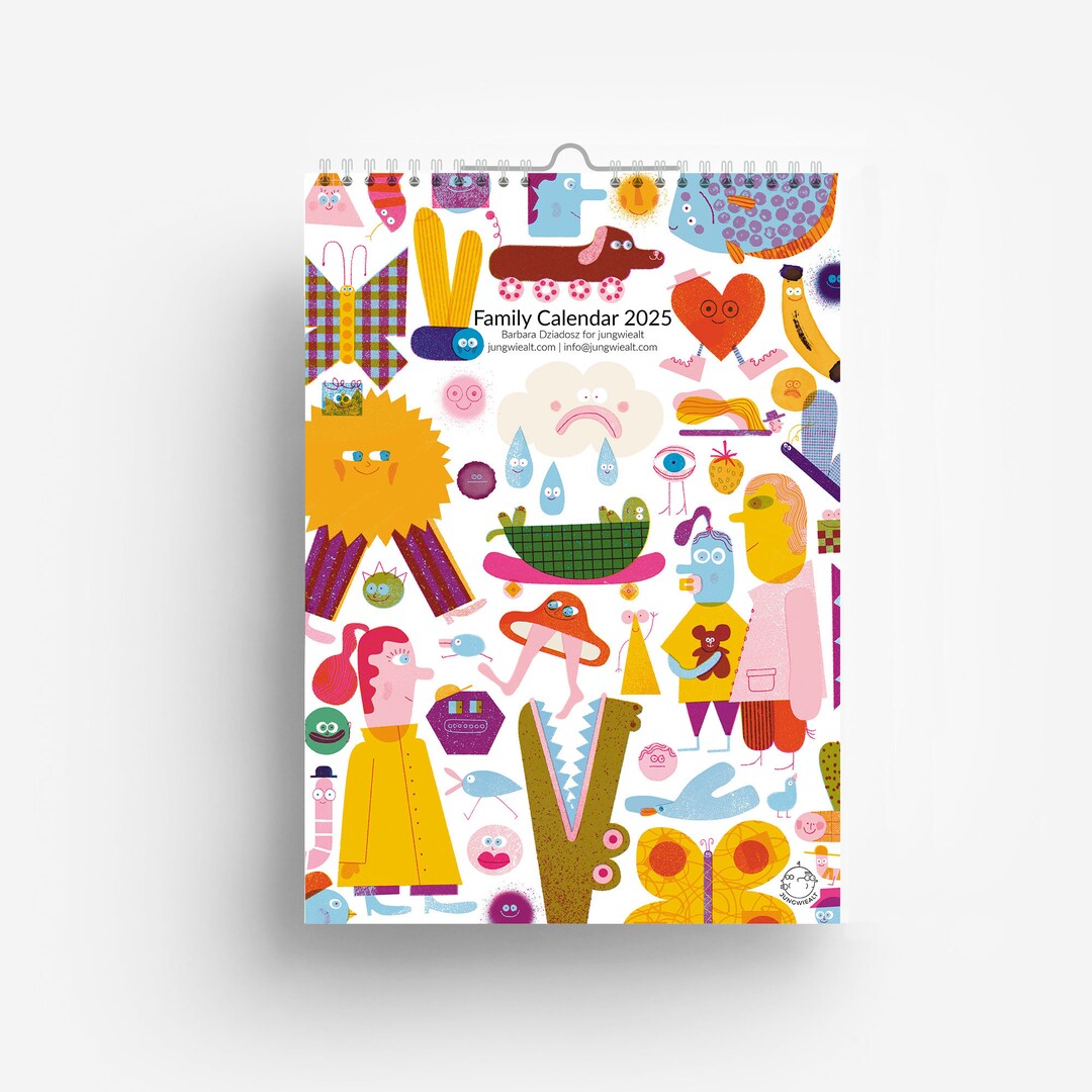 2025 Family & Friends Calendar - Etsy