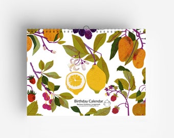 Perpetual Birthday Fish Calendar - Etsy