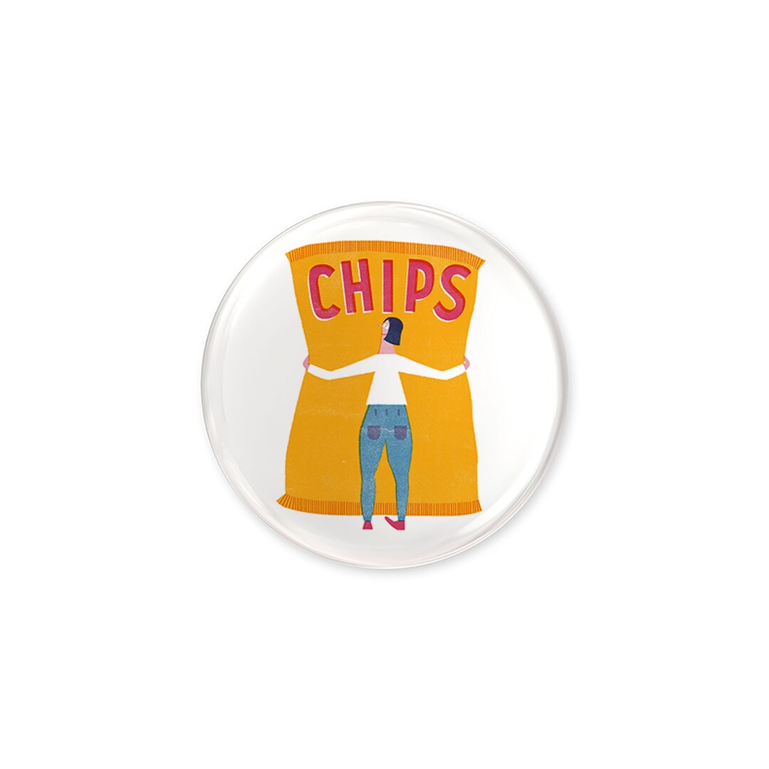 Magnetic Chips Button - Etsy