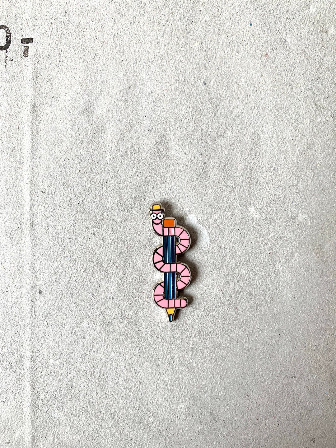 Enamel Pin Worm Pen - Etsy