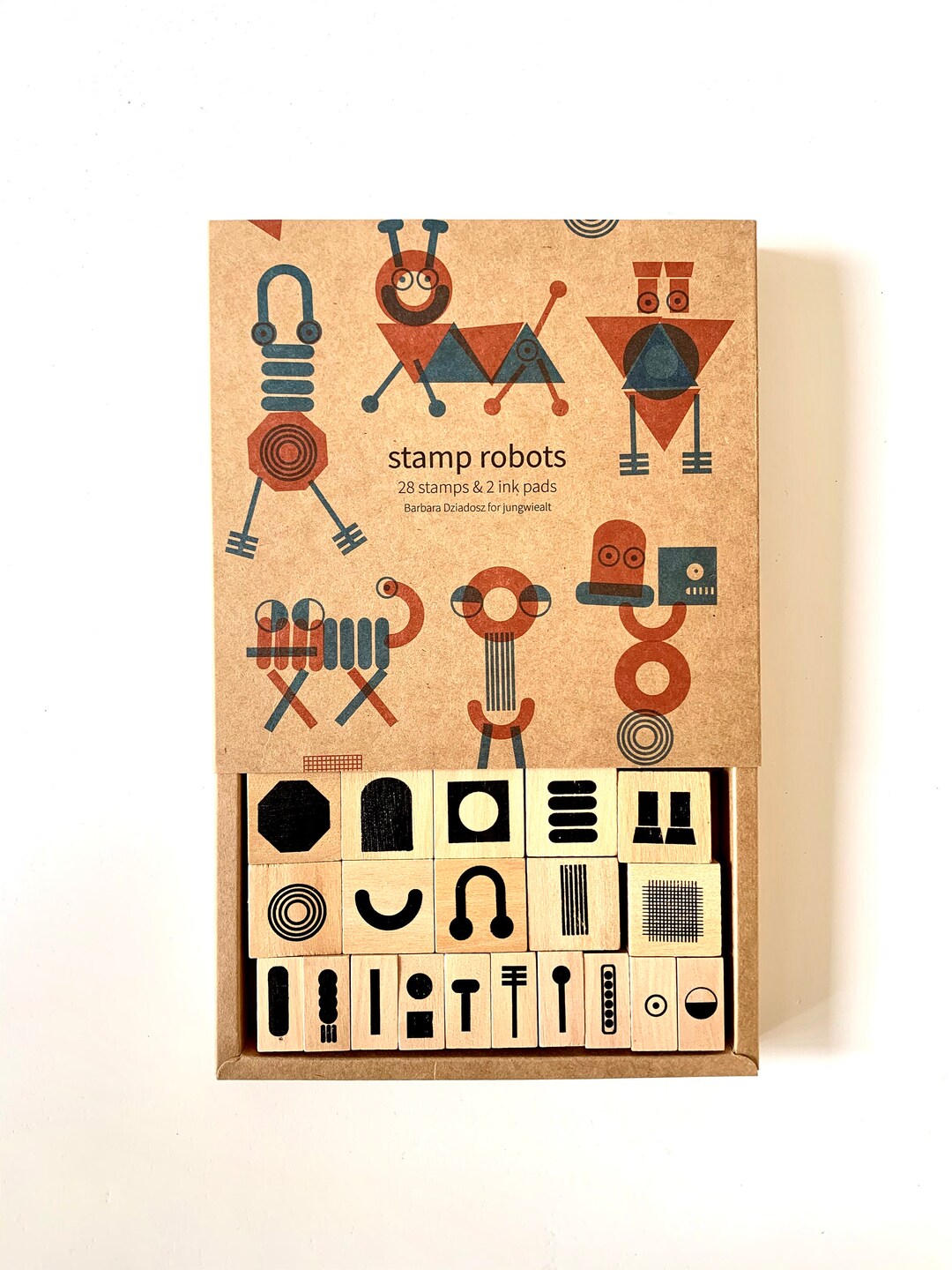 Robot Stamps Set - Etsy