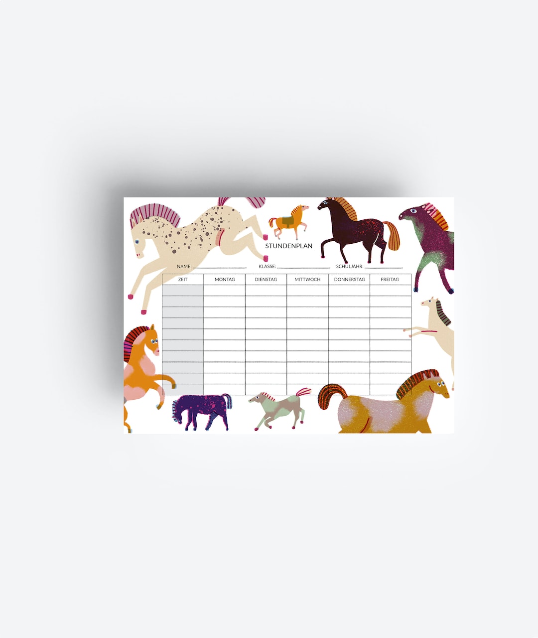Horse Lesson Plan - Etsy