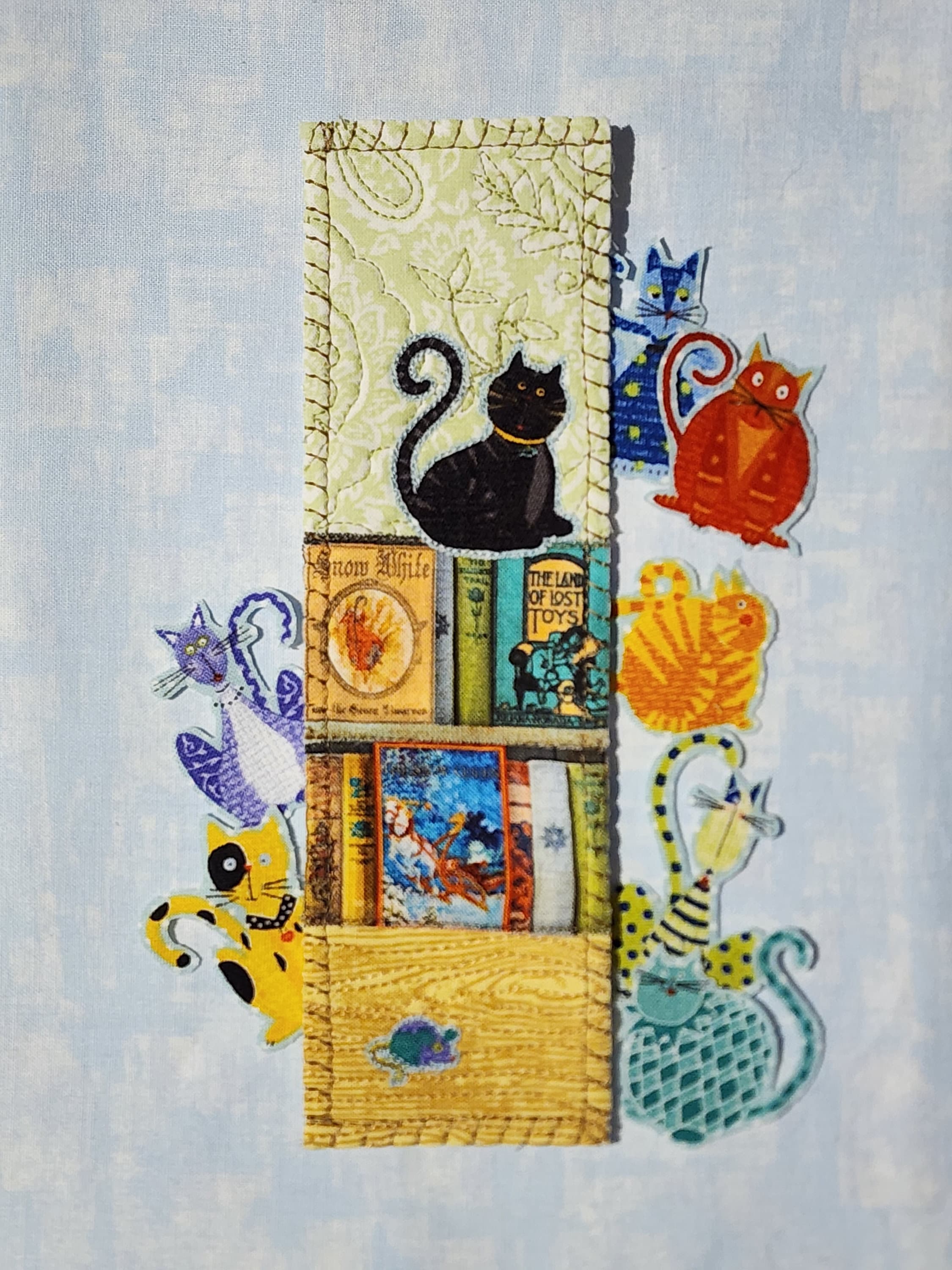 Library Cats Bookmark Kit - Etsy