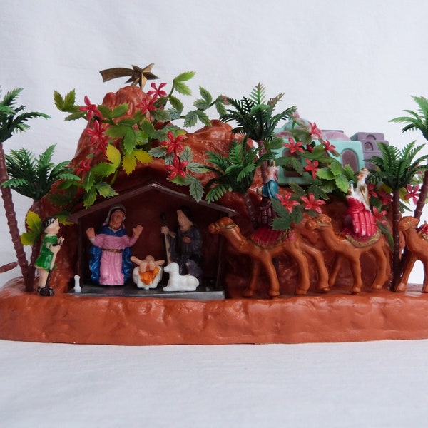 Plastic Nativity - Etsy