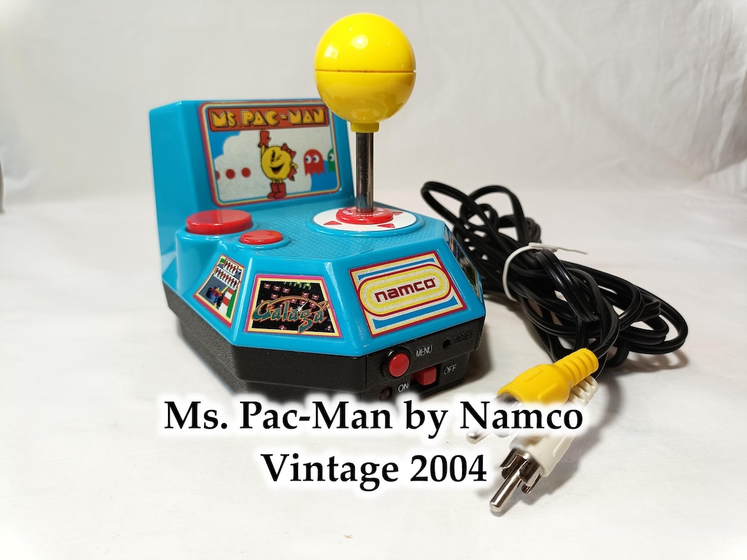 Vintage Namco ''ms. Pac-man'' 5 in 1 Plug and Play Games - Electronic ...